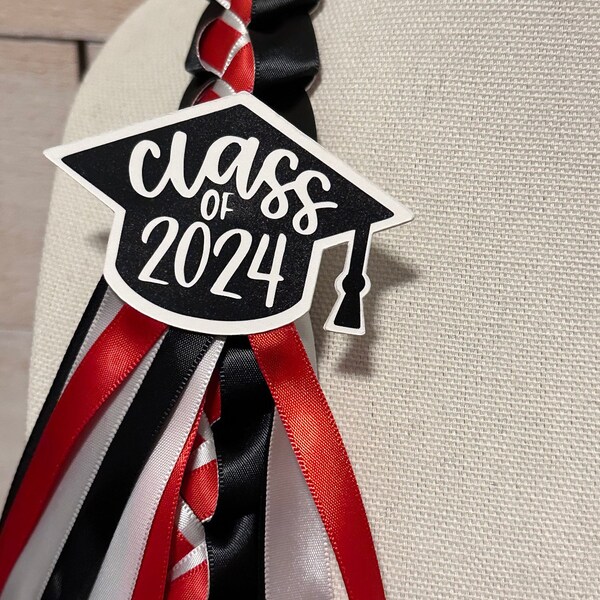 Graduation Lei 2 Colors - Etsy