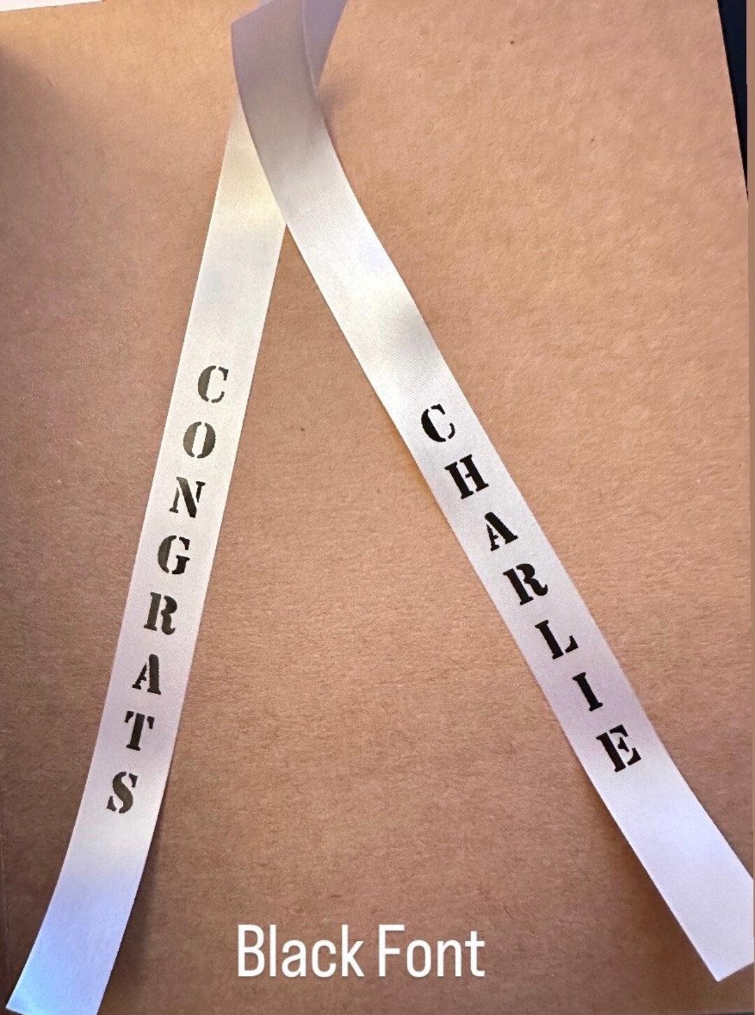 Personalized Ribbon Ends for Graduation Leis - Add-on/ribbon Only - Etsy