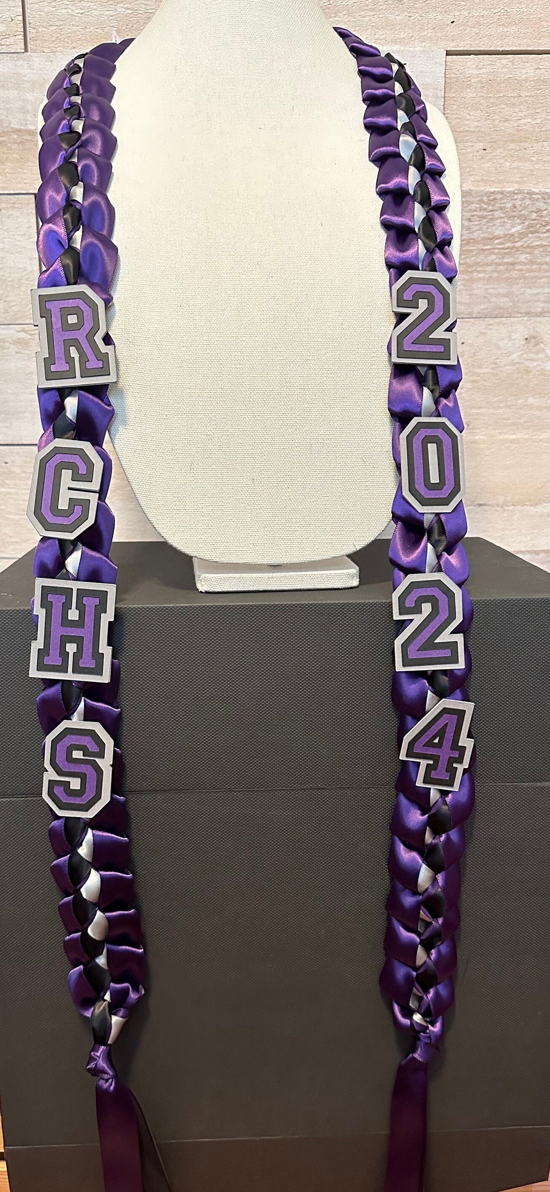 Personalized 2025 Graduation Ribbon Lei: Multi-color Sash Stole - Etsy