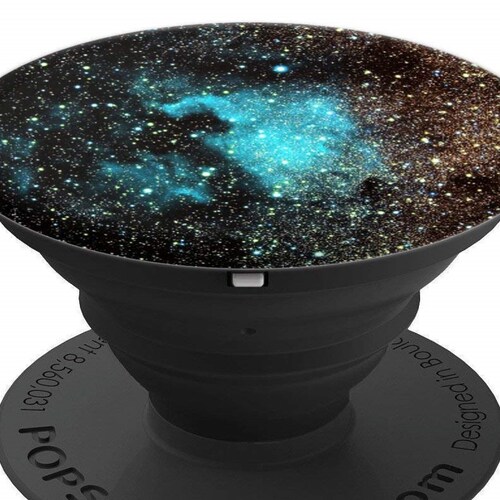 Cool Galaxy Teal Blue Nebula Space Stars Popsockets Grip and - Etsy
