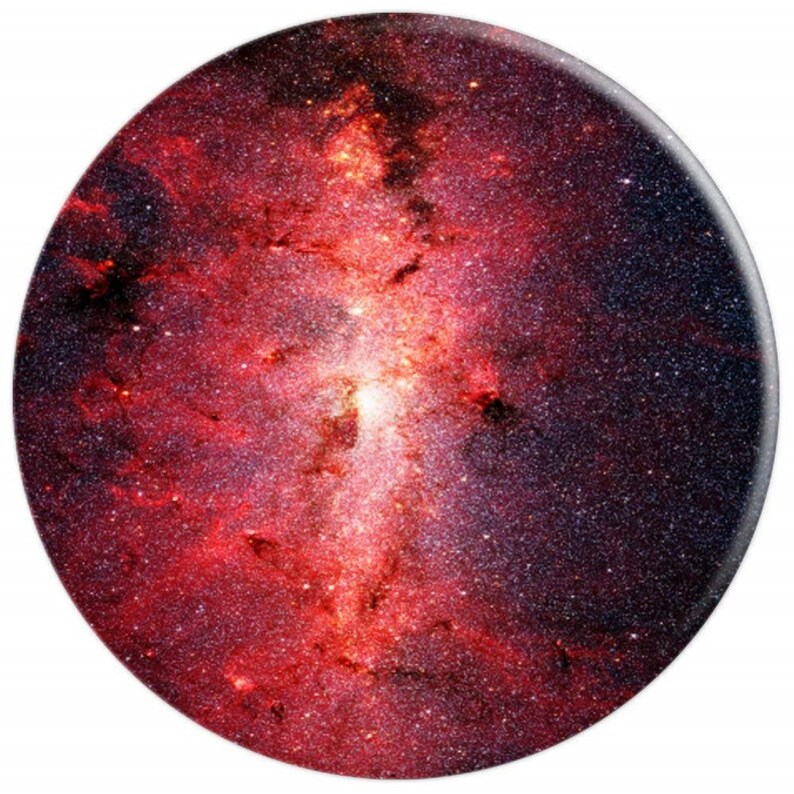 Cool Galaxy Red Nebula Space Stars Popsockets Grip and Stand - Etsy