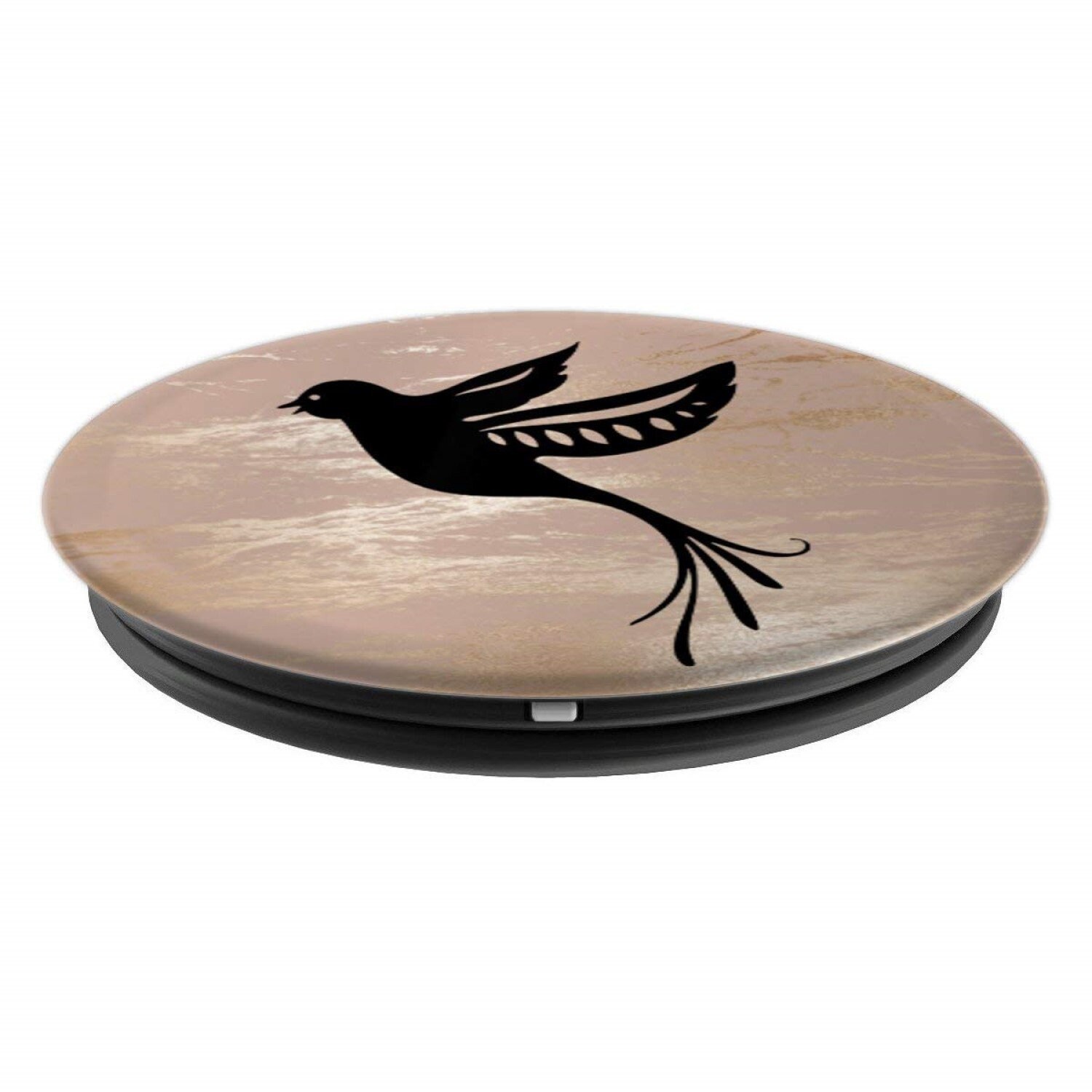 Bird in Flight on a Rose Gold Background Popsockets Grip and - Etsy