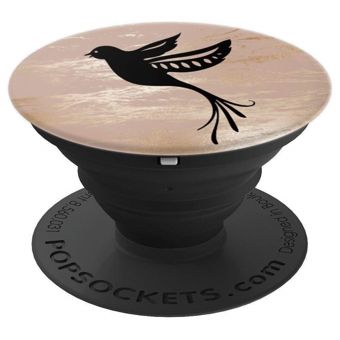 Bird in Flight on a Rose Gold Background Popsockets Grip and - Etsy