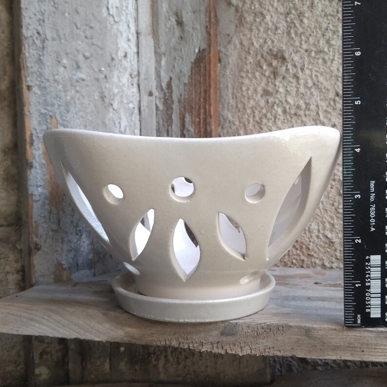 Orchid pot Ceramic pot for orchids Graceful slot The | Etsy