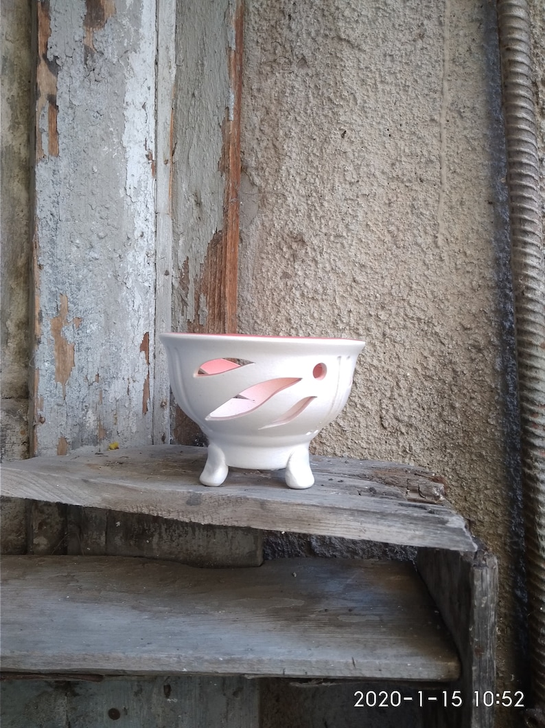 Ceramic pot for orchids. A beautiful pot for an orchid. White | Etsy