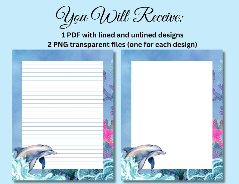 Printable Writing Paper, Printable Stationery, Stationary, Nature ...