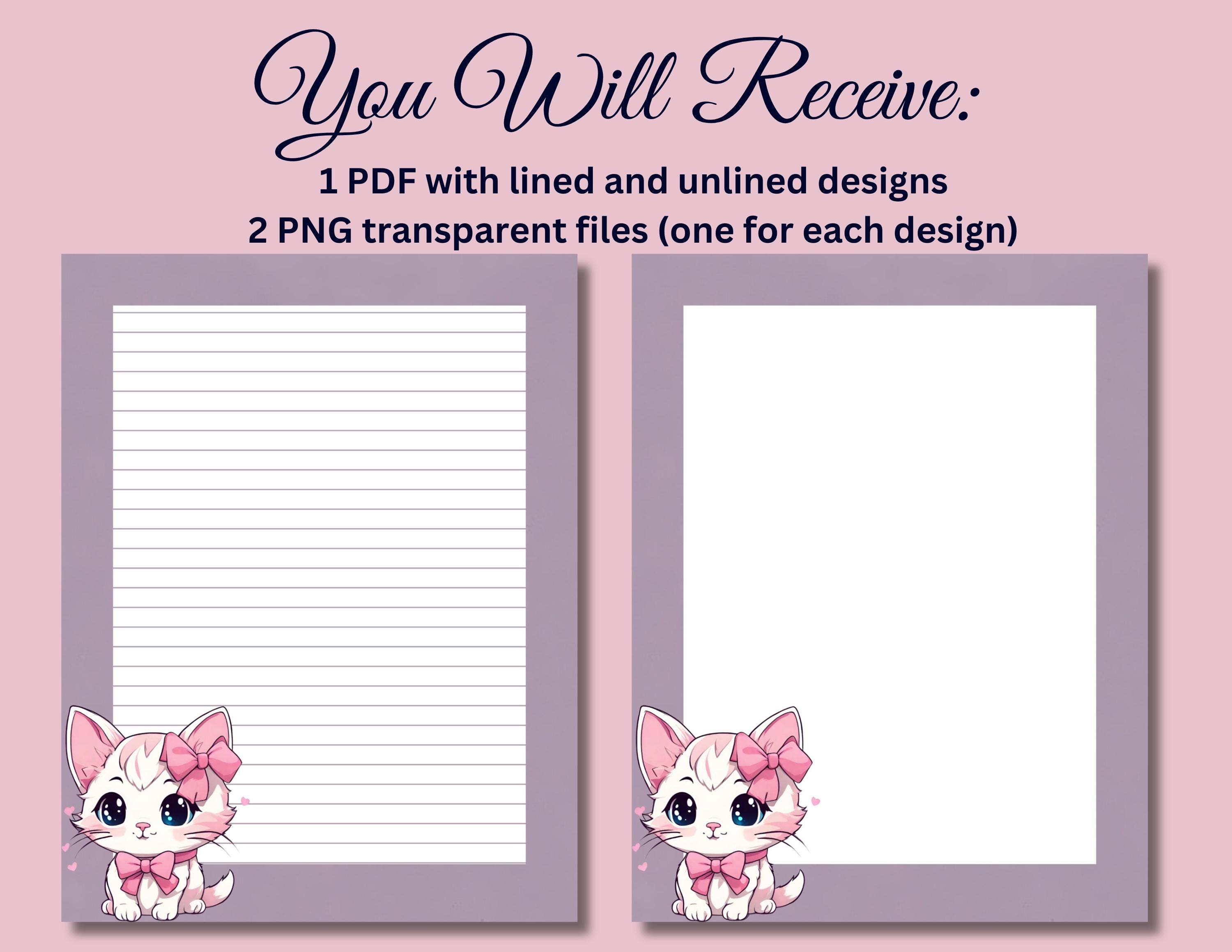 Printable Writing Paper, Printable Stationery, Stationary, Cute Letter ...