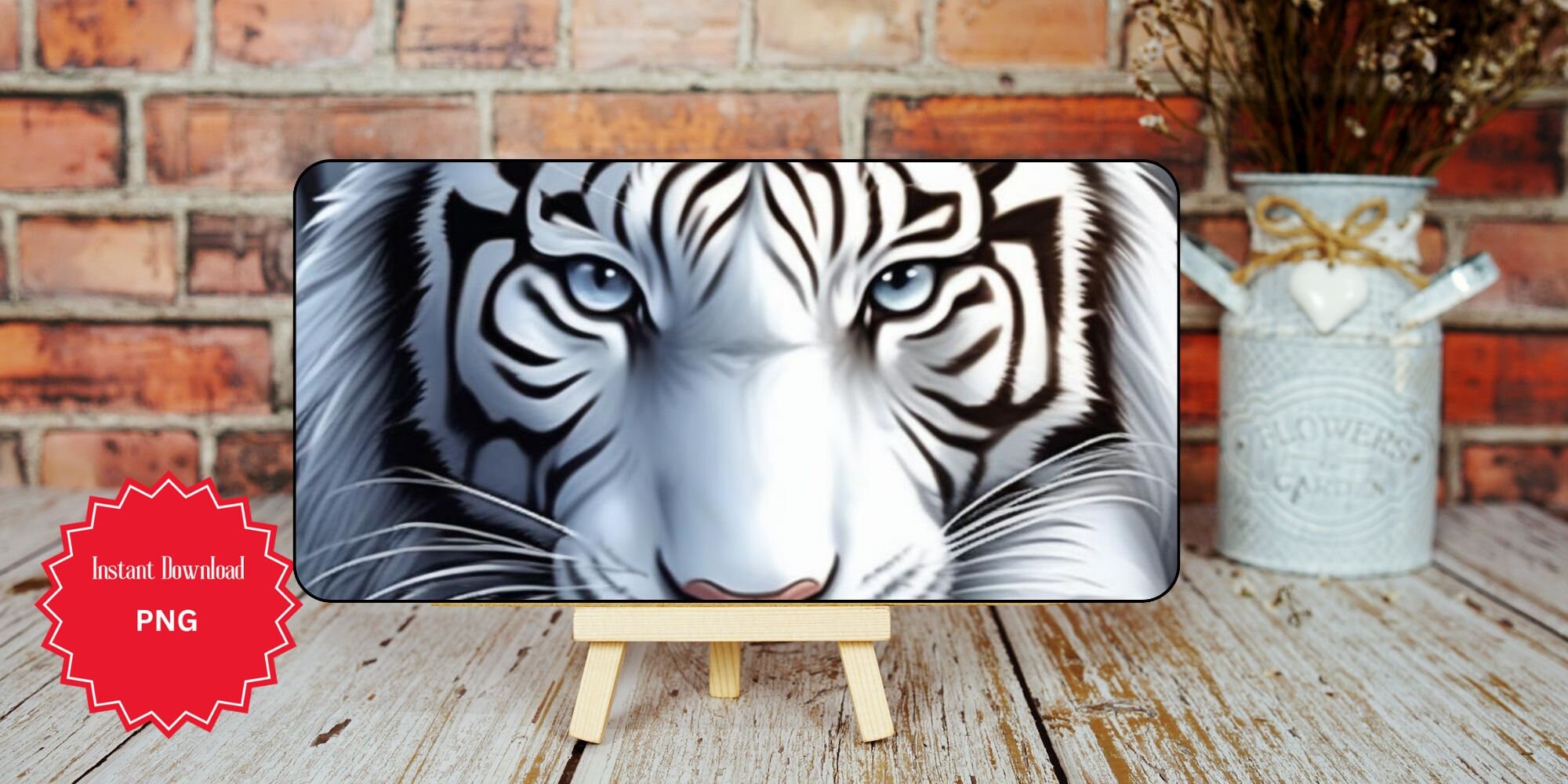 License Plate PNG, White Tiger, Wildlife, Animal, Sublimation Designs ...