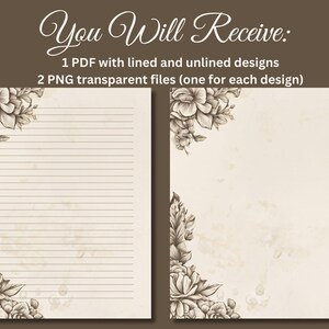 Printable Writing Paper, Wedding Stationery, Elegant Letter Writing ...