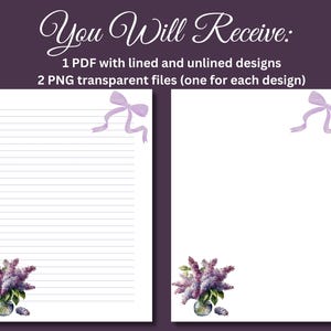 Printable Writing Paper, Printable Stationery, Stationary, Floral ...