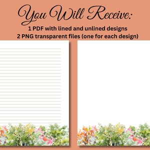 Printable Writing Paper, Printable Stationery, Stationary, Scenic ...