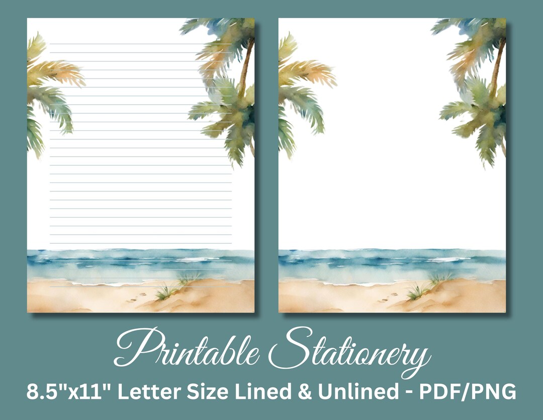 Printable Writing Paper, Printable Stationery, Stationary, Scenic ...