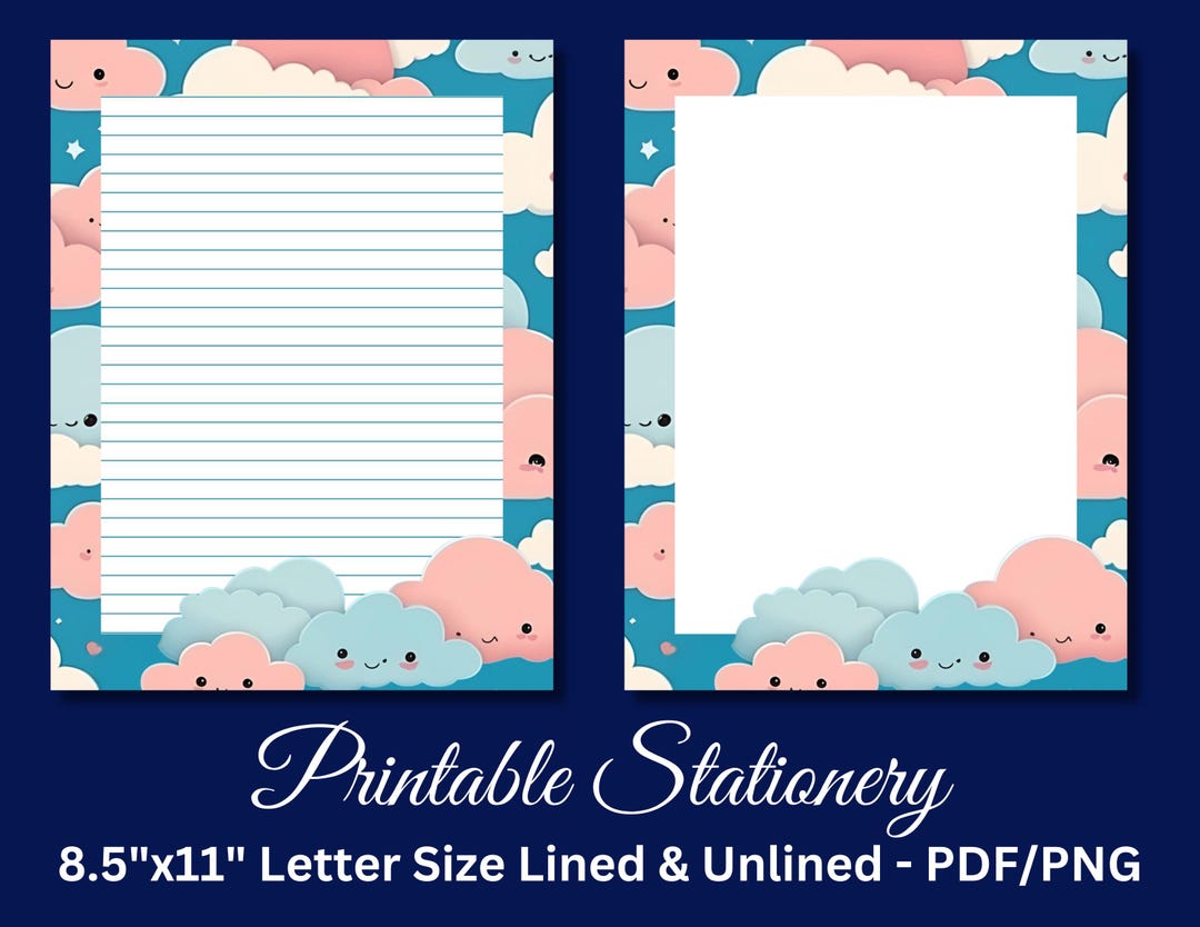 Printable Writing Paper, Printable Stationery, Stationary, Cute Letter ...