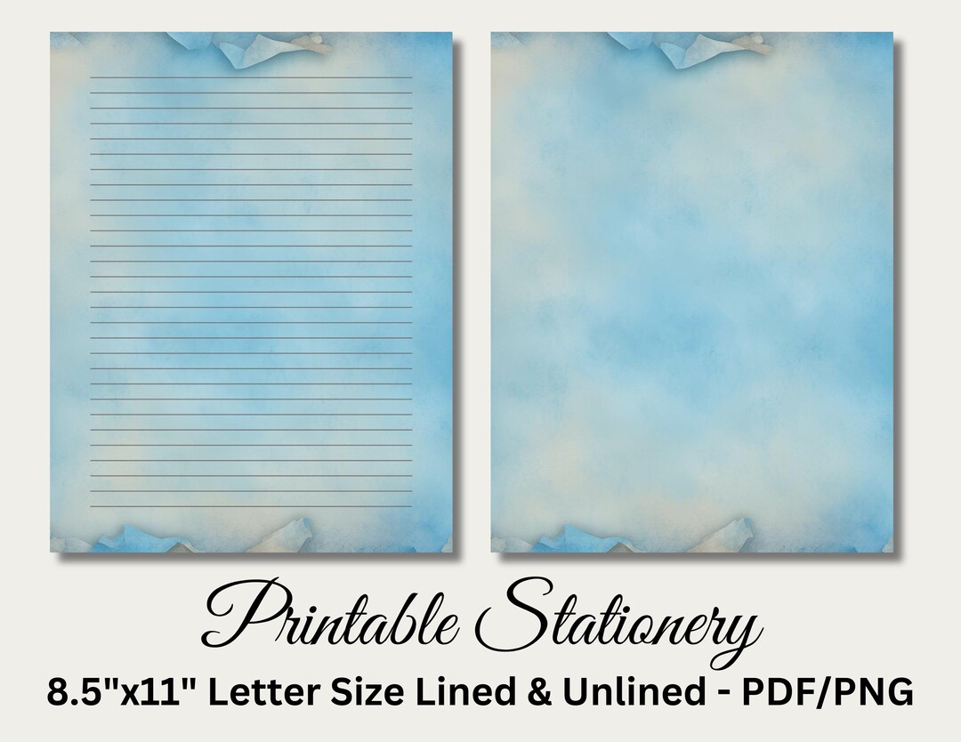 Printable Writing Paper, Parchment, Printable Stationery, Letter ...