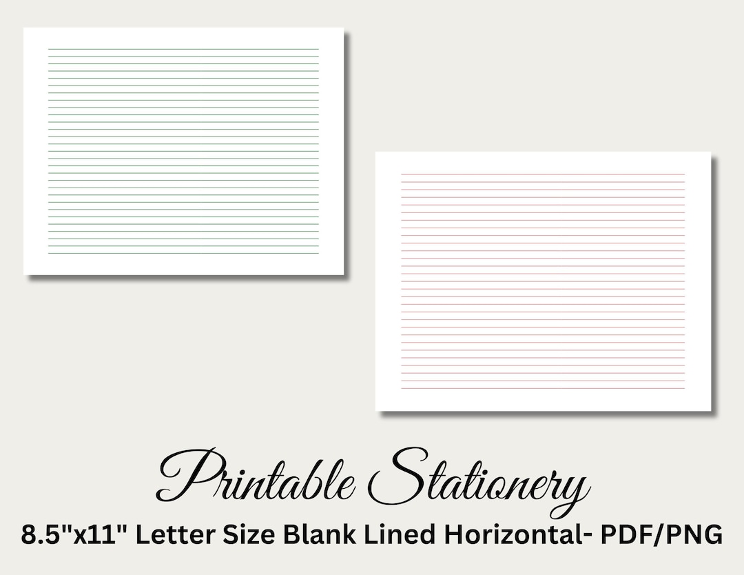 Printable Writing Paper, Printable Stationery, Letter Writing Paper ...