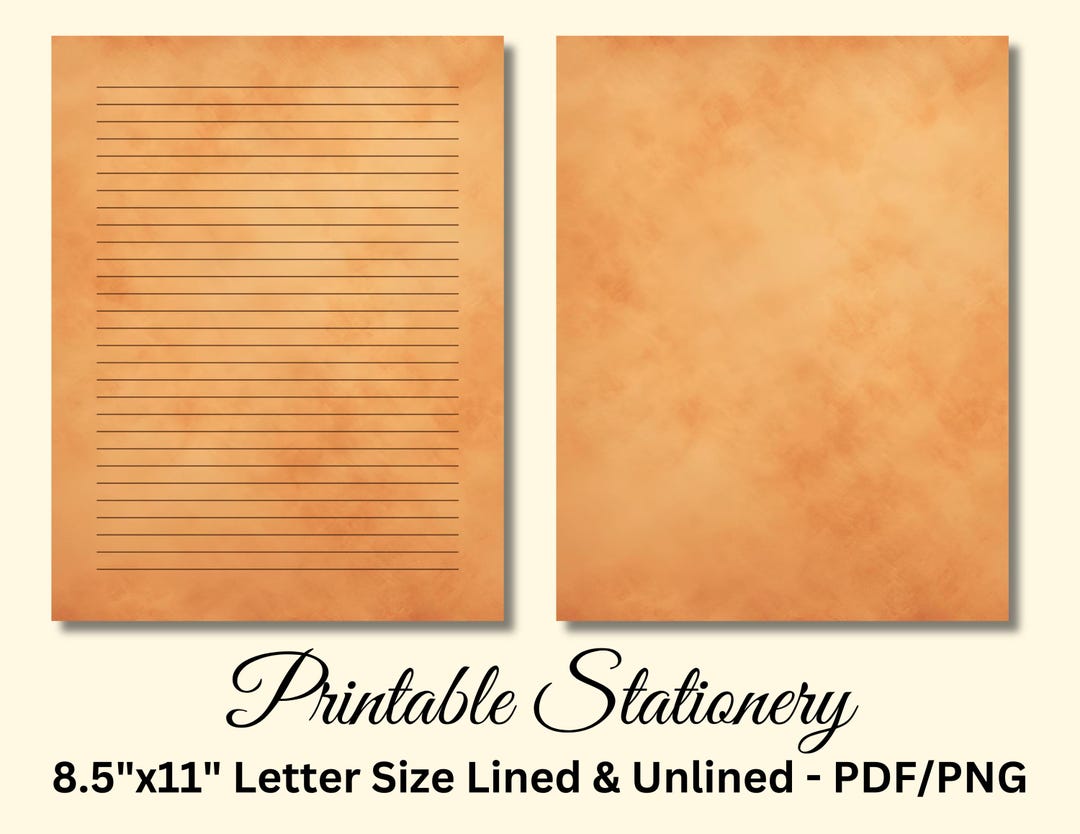 Printable Writing Paper, Parchment, Printable Stationery, Letter ...