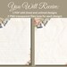 Printable Writing Paper, Wedding Stationery, Elegant Letter Writing ...