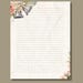 Printable Writing Paper, Wedding Stationery, Elegant Letter Writing ...
