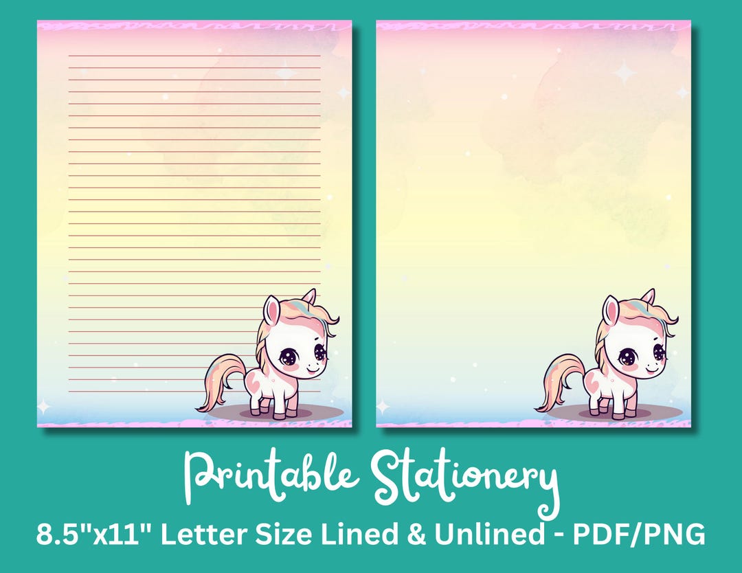 Printable Writing Paper, Printable Stationery, Stationary, Cute Letter ...