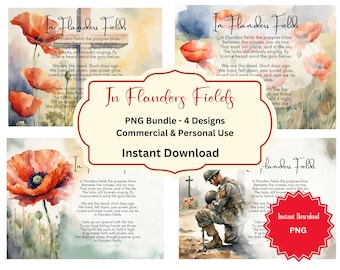 In Flanders Fields Poem - Etsy Canada