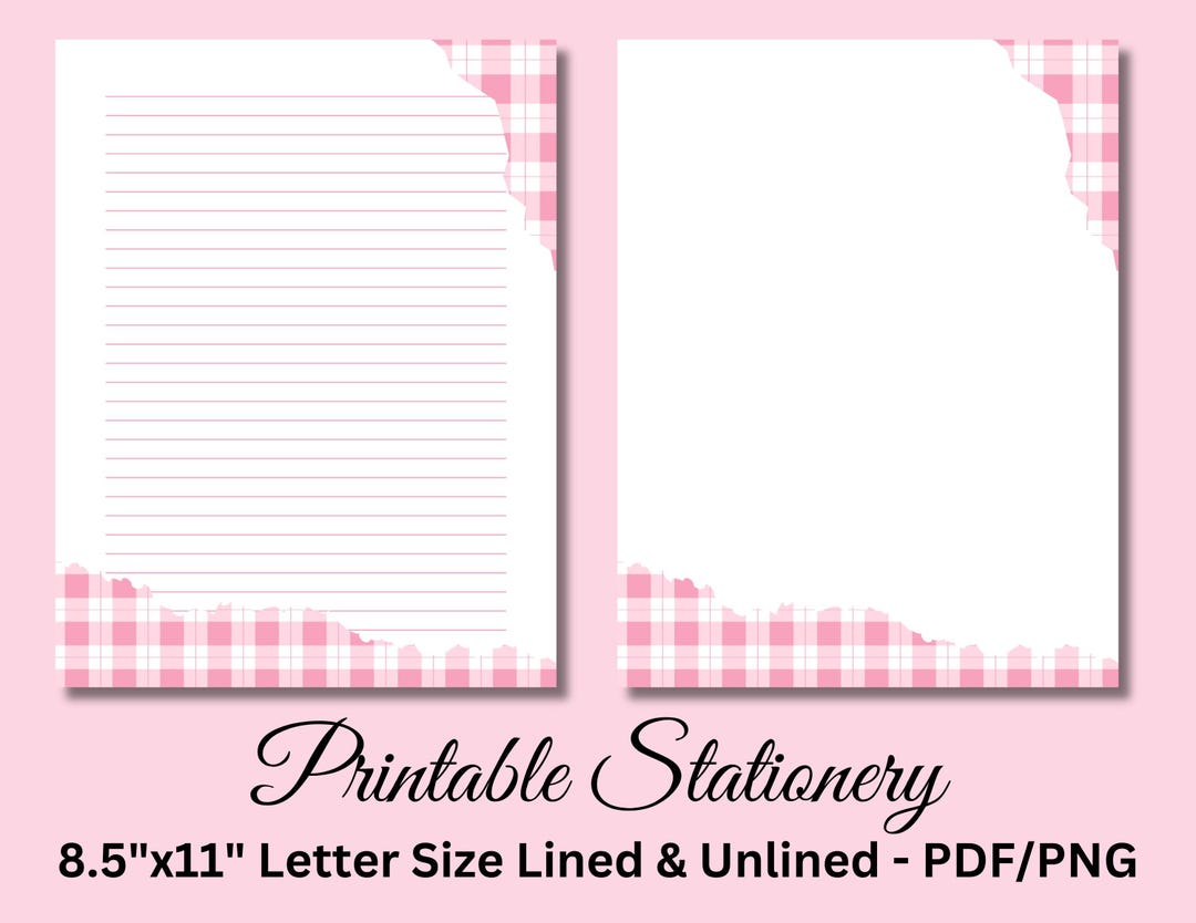Printable Writing Paper, Printable Stationery, Letter Writing Paper ...