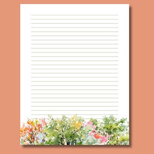 Printable Writing Paper, Printable Stationery, Stationary, Scenic ...