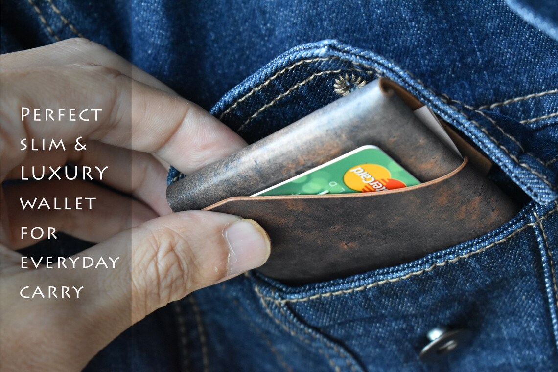 Basewallet Cards in Shell Cordovan Minimalist Luxury Wallet - Etsy