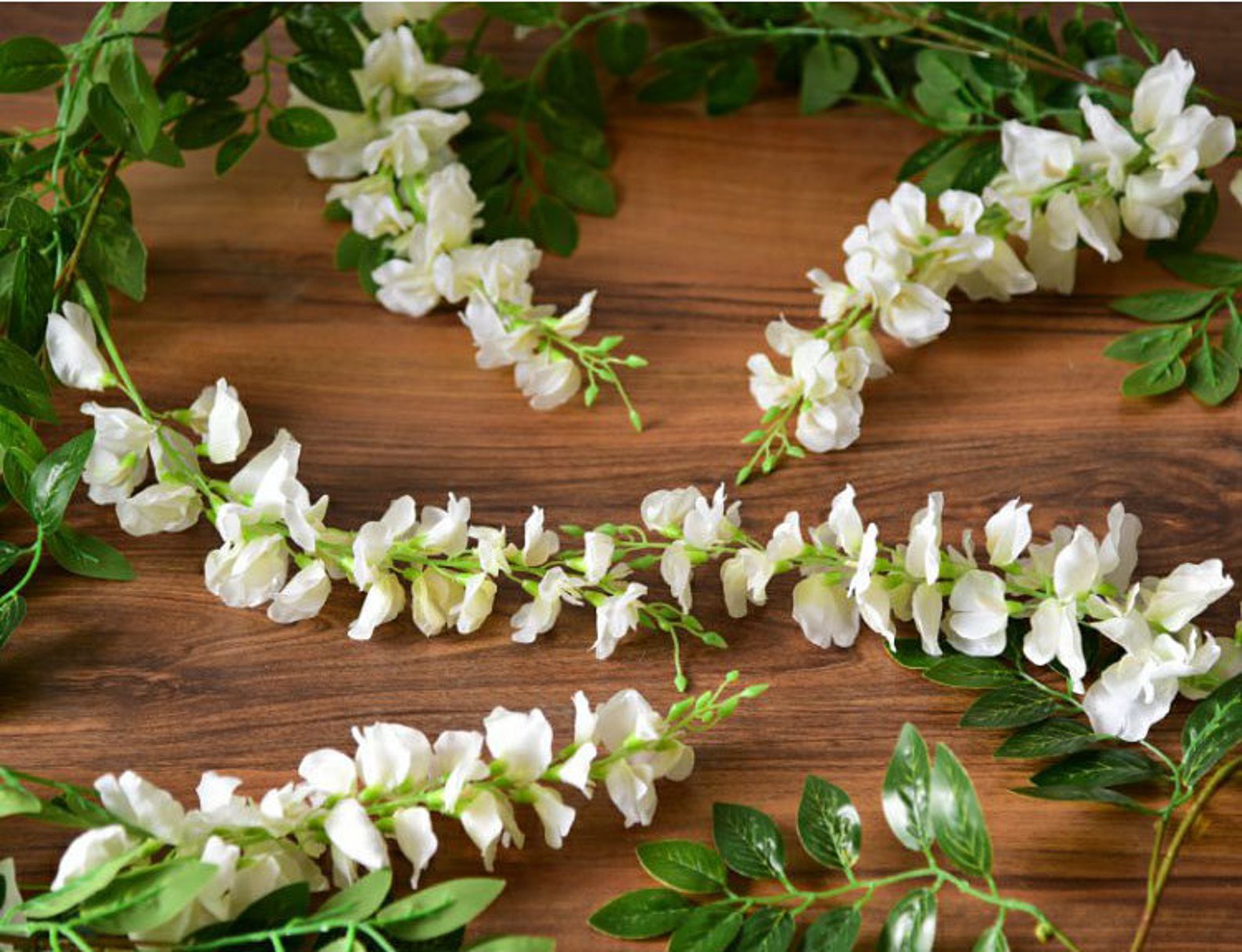 A String of Artificial Violet Hanging Decoration for Home Wall - Etsy