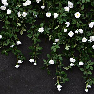 3 Colors Artificial Rose Hanging Decoration for Home Wall - Etsy