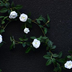 3 Colors Artificial Rose Hanging Decoration for Home Wall - Etsy