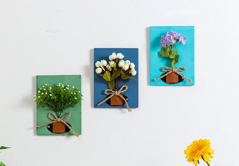 Artificial Flower Fake Plants Wall Hanging Decor for Wedding | Etsy