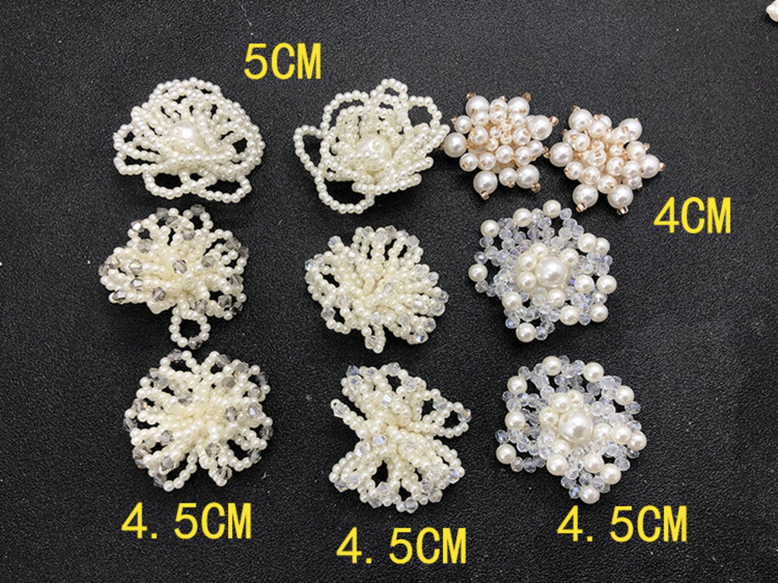 White Pearl Beading Patch for Wedding DressSew-on Pearl | Etsy