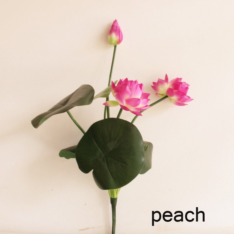 Artificial Lotus Flower Bouquets for Wedding Decorwedding - Etsy