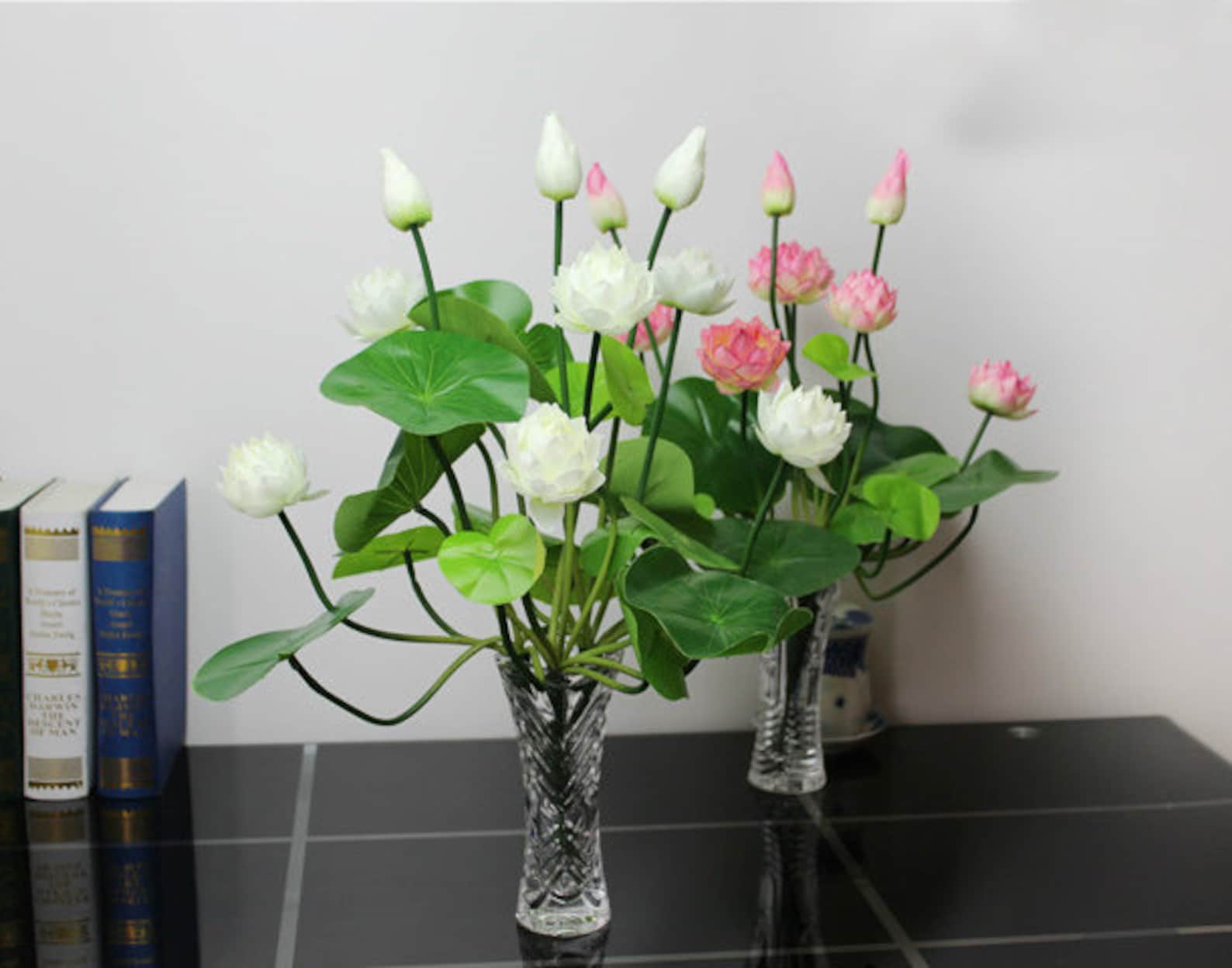 Artificial Lotus Flower Bouquets for Wedding Decorwedding - Etsy