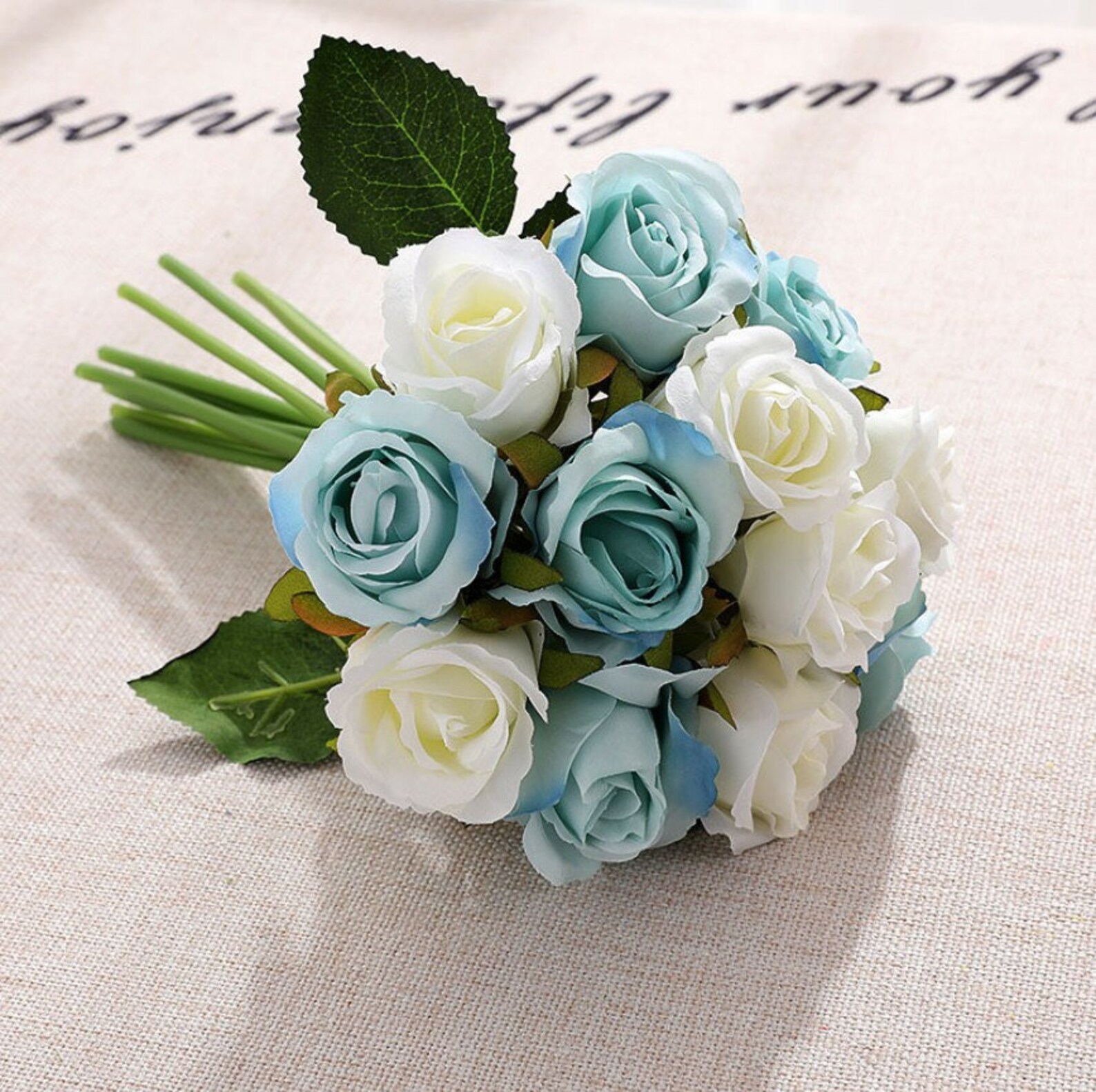 Artificial Flower Fake Plants Table Decor for Bedroomromantic - Etsy