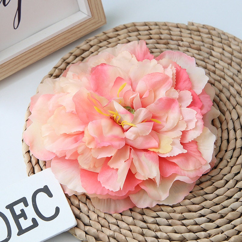 Silk Flower Heads Big Peony Flowers Quality Bulk Wholesale Big - Etsy