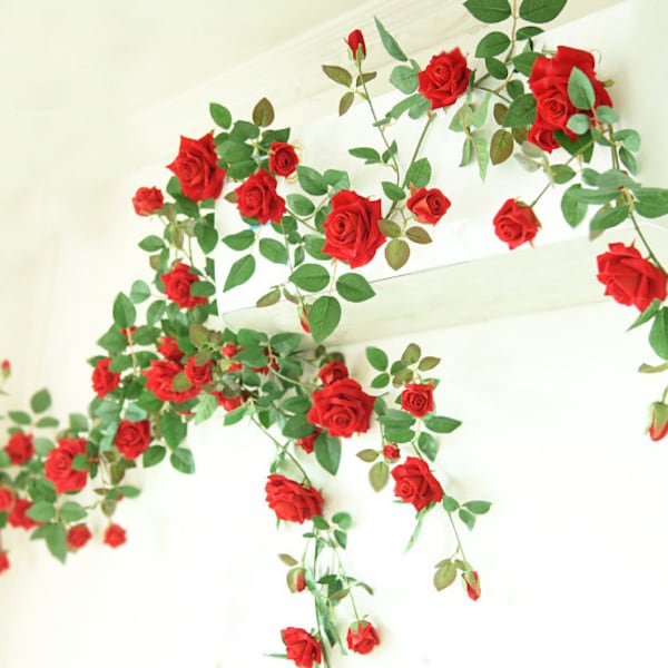 Red Rose Decor - Etsy