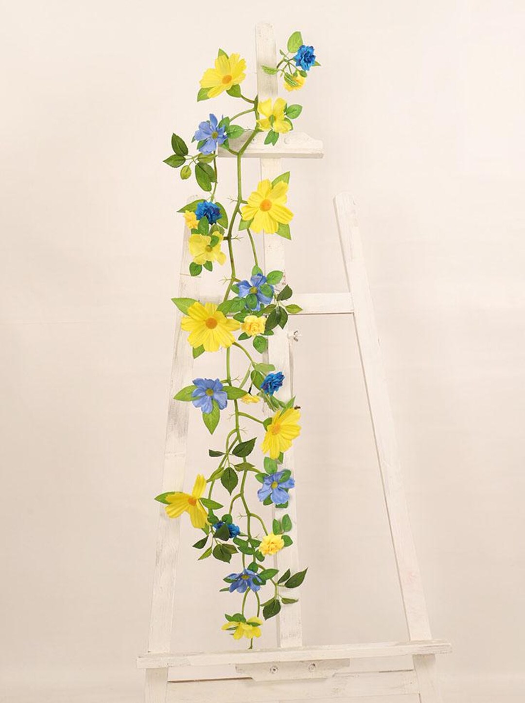Artificial Cosmo Flower Vine for Wall Decoration ,front Door Header ...