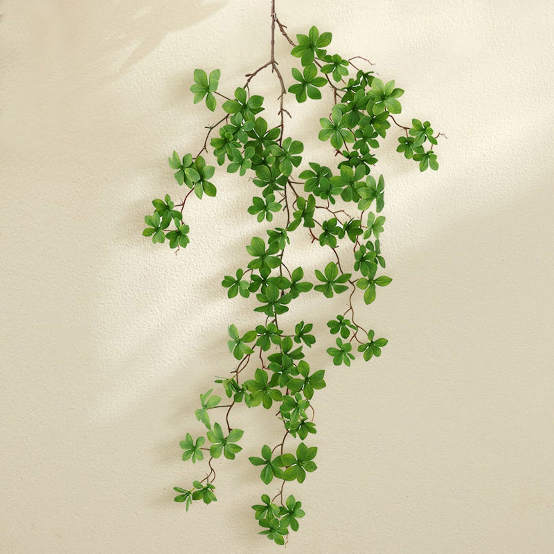 Artificial Flower Plant Vine Wall Hanging Decor,simulated Plants Rattan ...