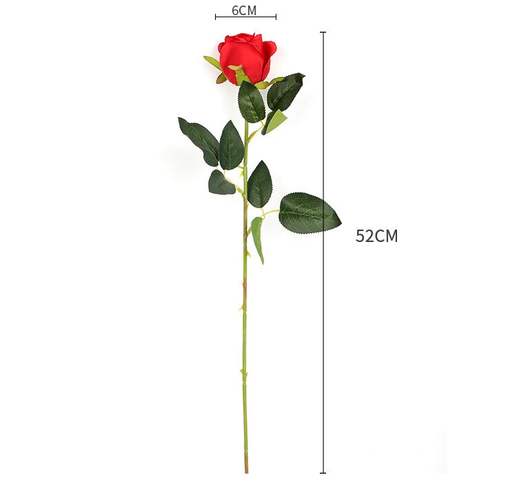 10 Stems Artificial Flower Rose Bouquets for Bridal | Etsy