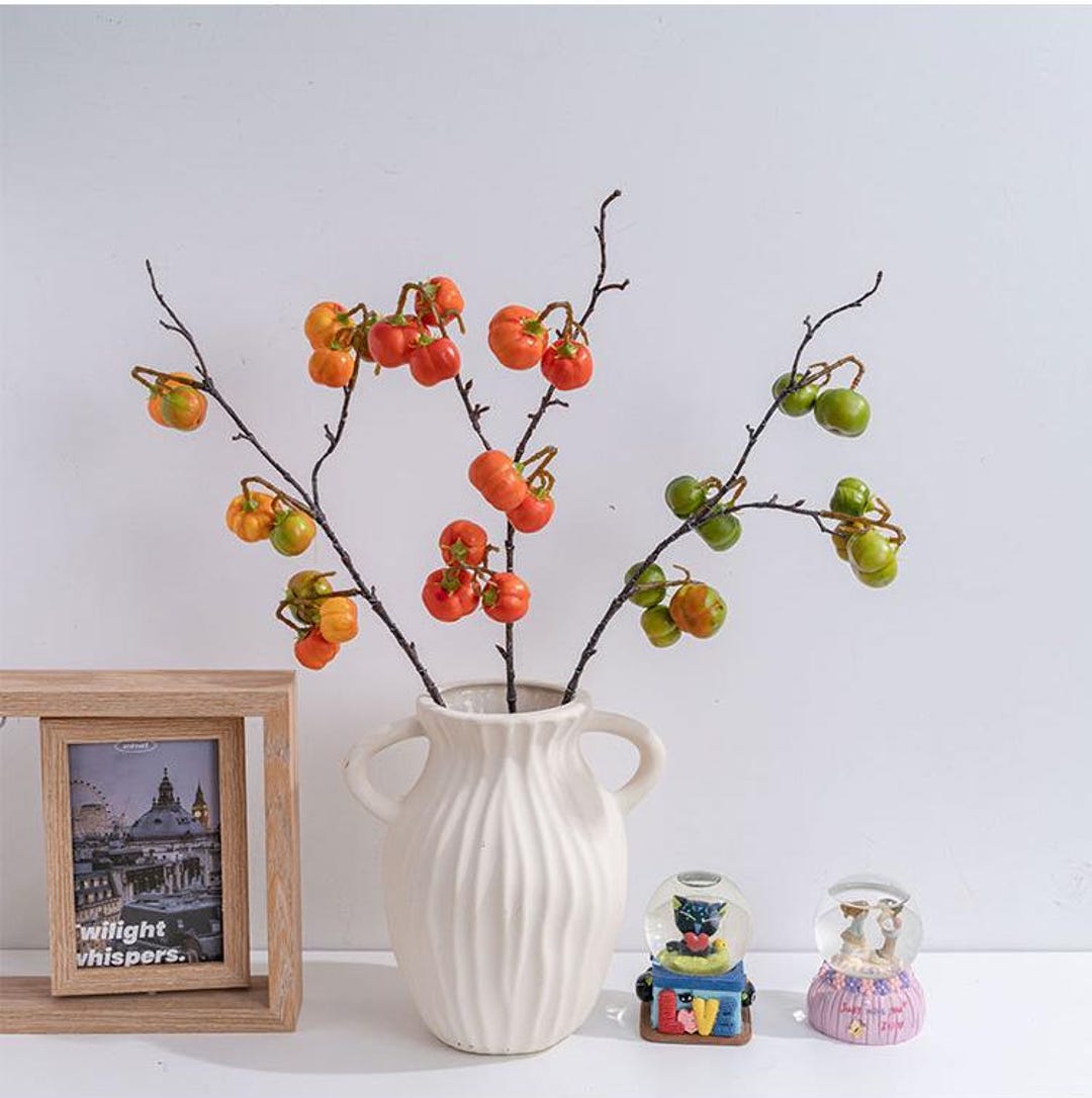 Artificial Small Pumpkin Branch Bouquet,simulated Flower Decoration - Etsy