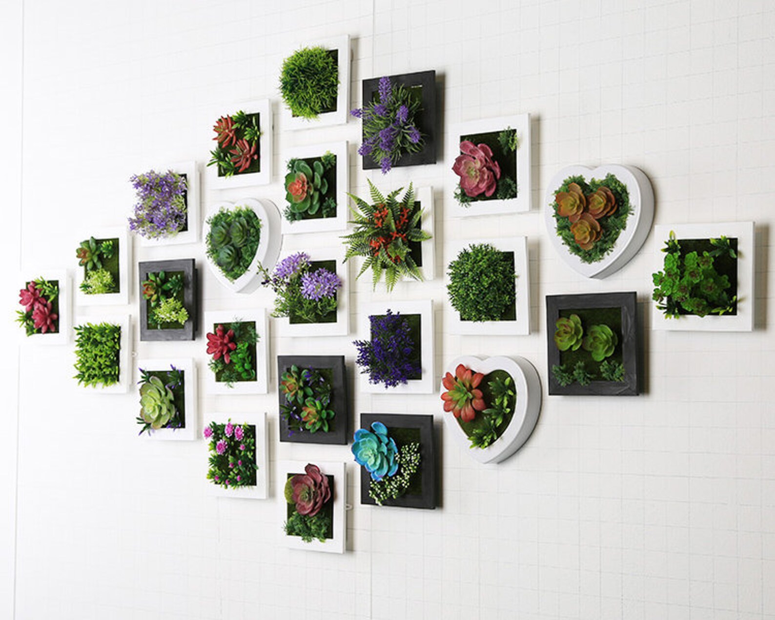Artificial Flower Fake Plants Wall Hanging Decor for Wedding - Etsy