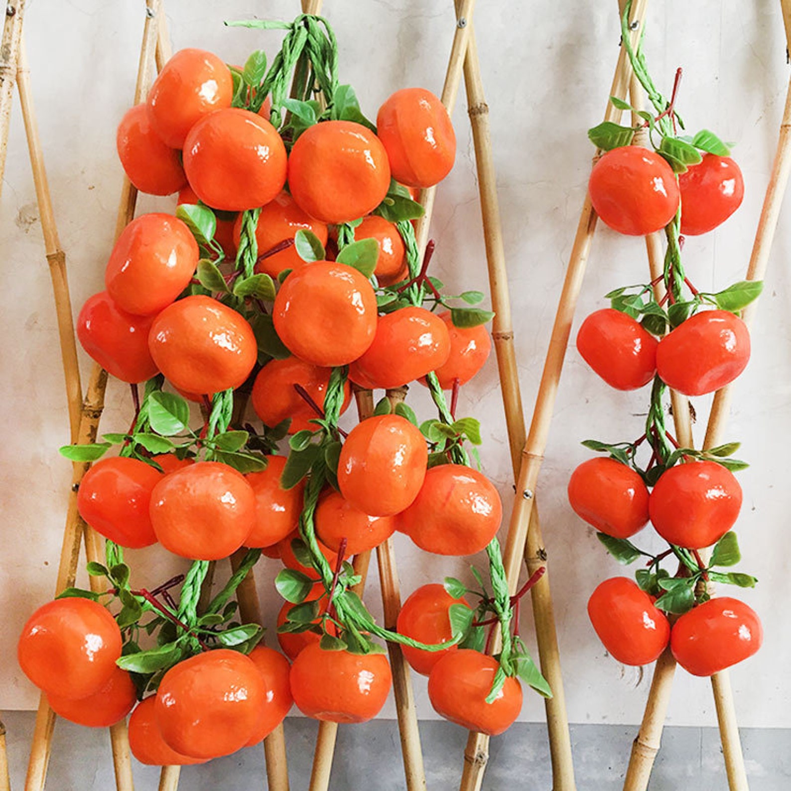 Artificial Vegetable String Fruit String, Corn, Pepper, Garlic, Apple ...