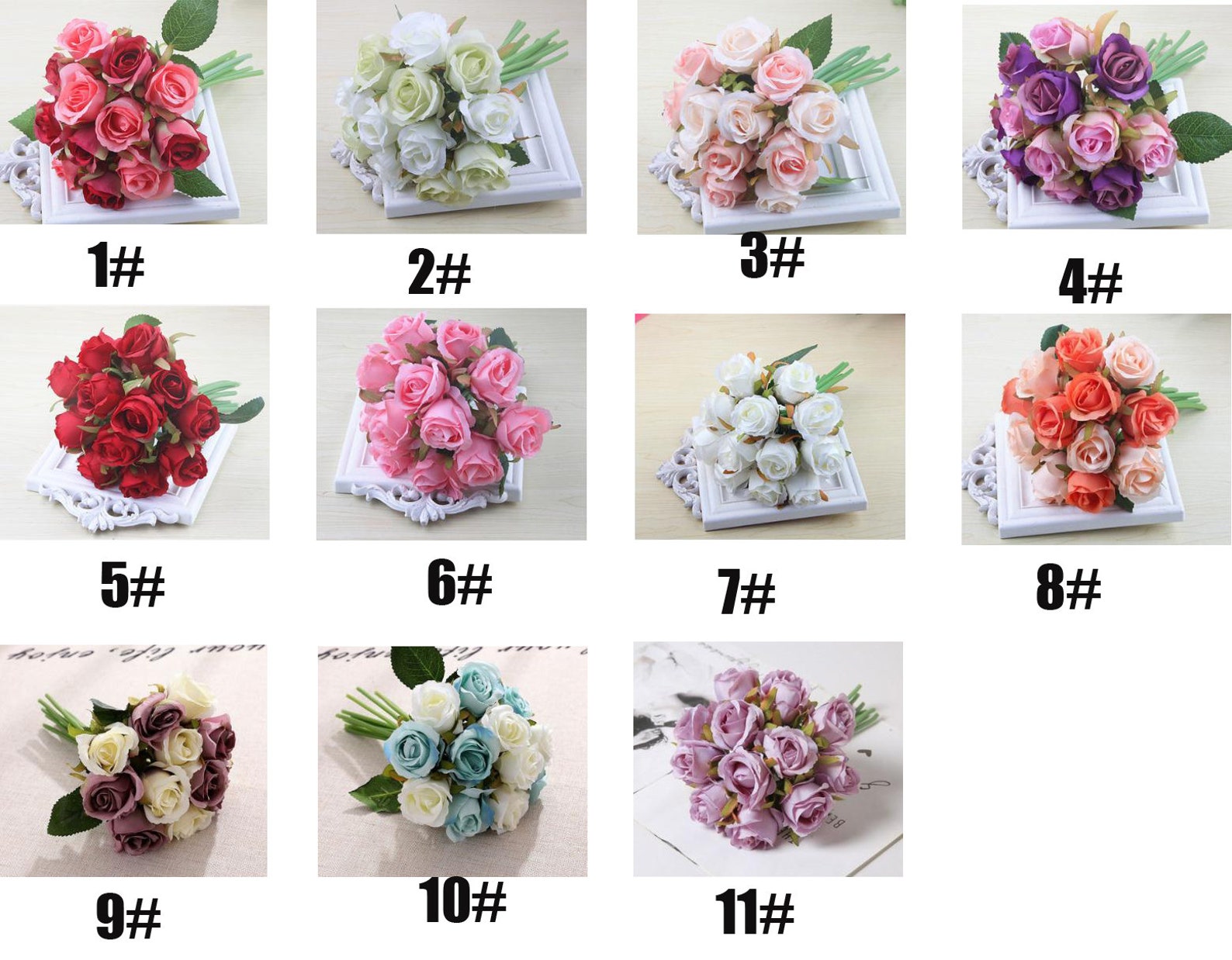 Artificial Flower Fake Plants Table Decor for BedroomRomantic | Etsy