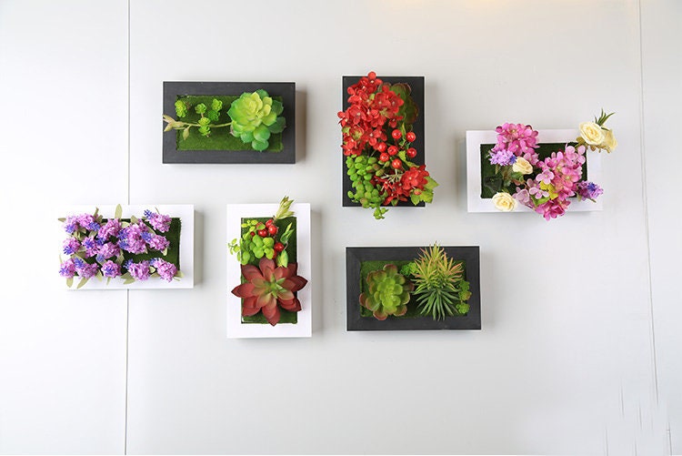 Artificial Flower Fake Plants Wall Hanging Decor for Wedding - Etsy