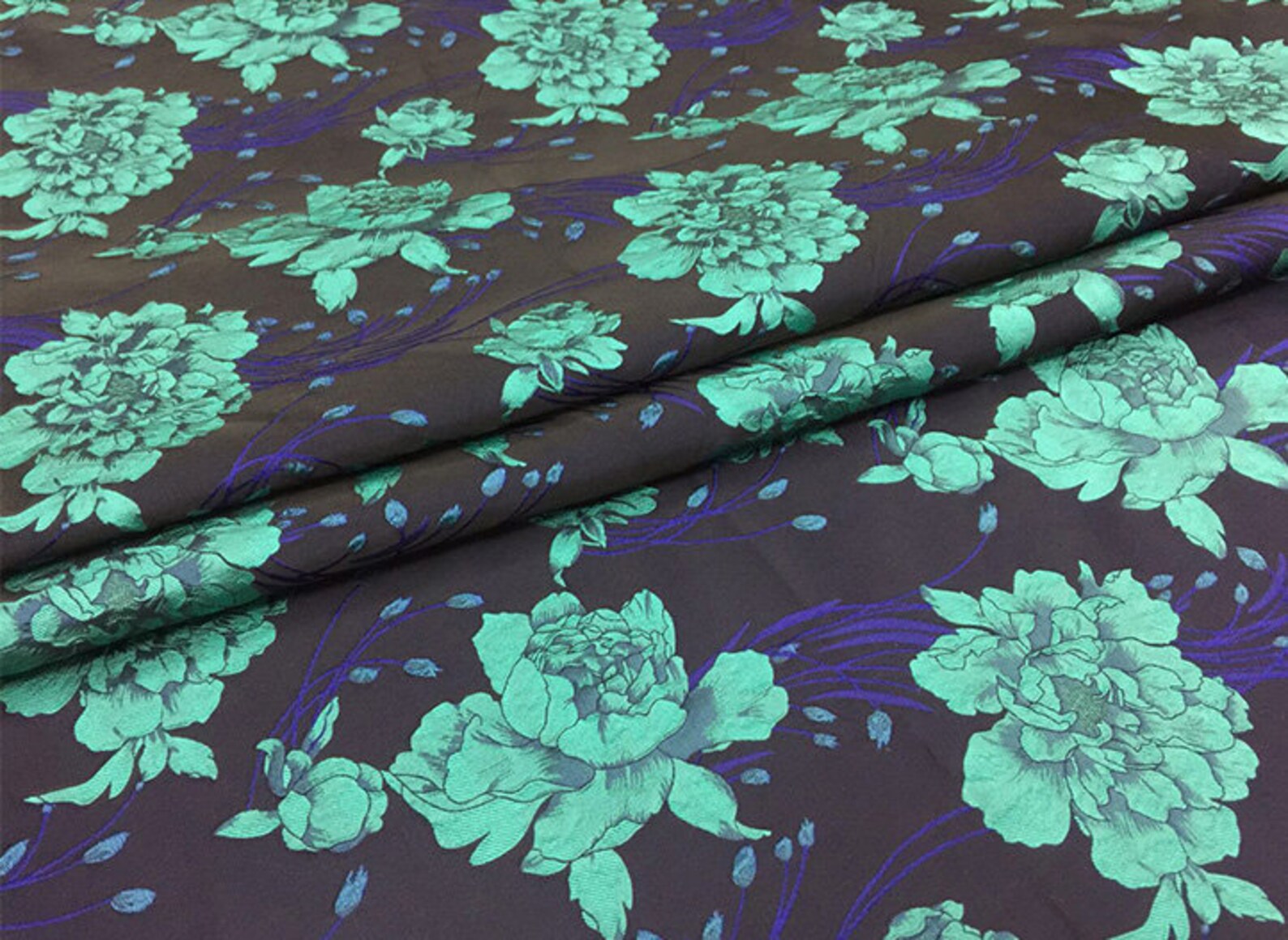 High Grade Multi-colored Elegant Floral Brocade Clothing - Etsy