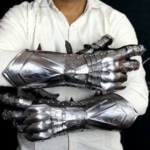 Etching Nazgûl Gauntlet Gloves/ringwraith Dark Rider Gauntlet Gloves ...