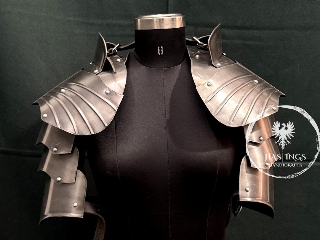 Medieval Dark Knight Pauldrons Armor/steel Pauldrons of the Iron ...