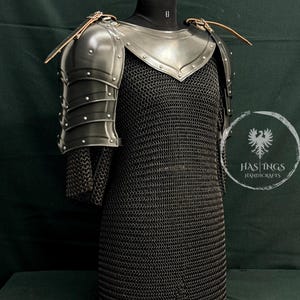 Knight Templar Chainmail Armor Set/medieval Templar Chainmail Outfit ...