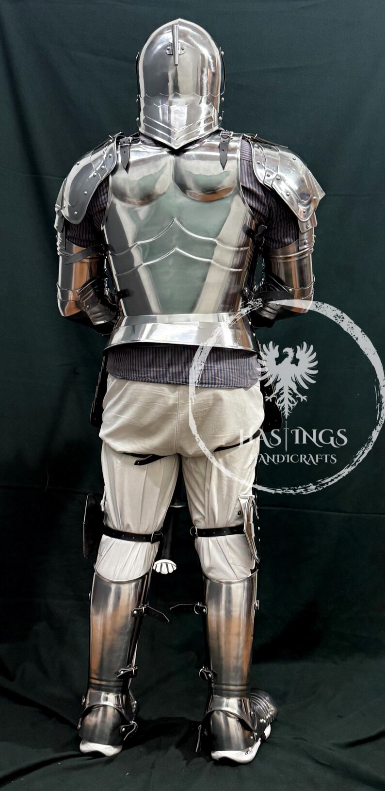 Medieval Gothic Full Plate Armor Suit/handcrafted Steel Battle-ready ...